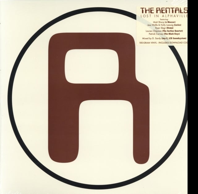 Lost in Alphaville [LP] The Rentals | First Day Vinyl